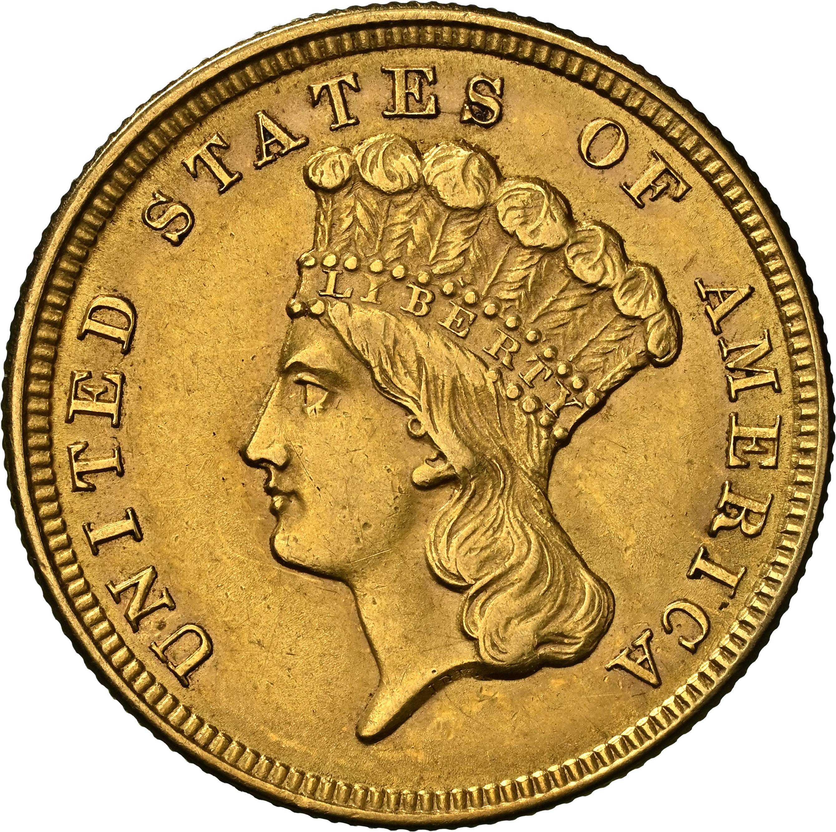 1879 $3 Gold Indian Princess | Coin Talk